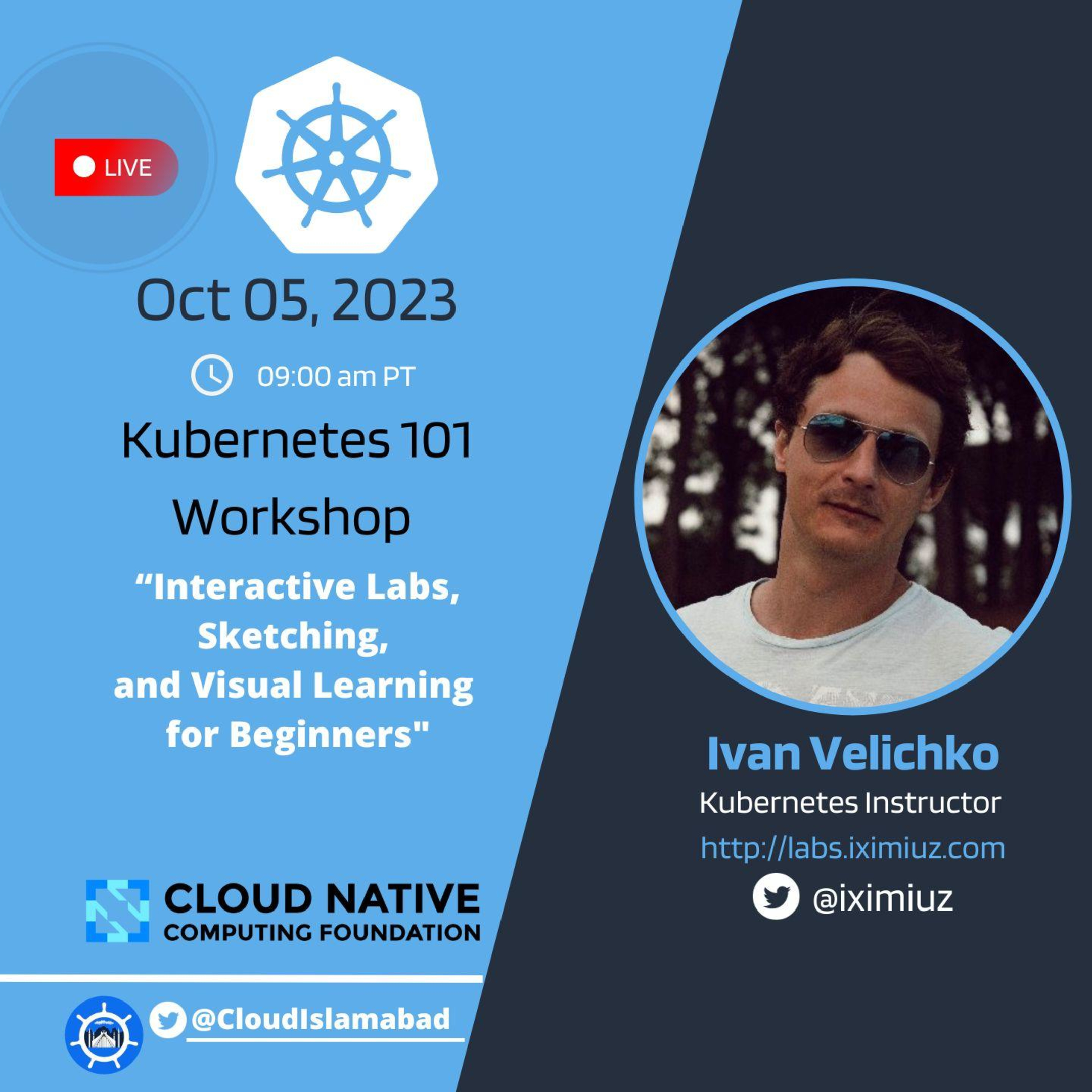 See Kubernetes 101 Workshop at CNCF Cloud Native Islamabad See Kubernetes 101 Workshop at CNCF Cloud Native Islamabad